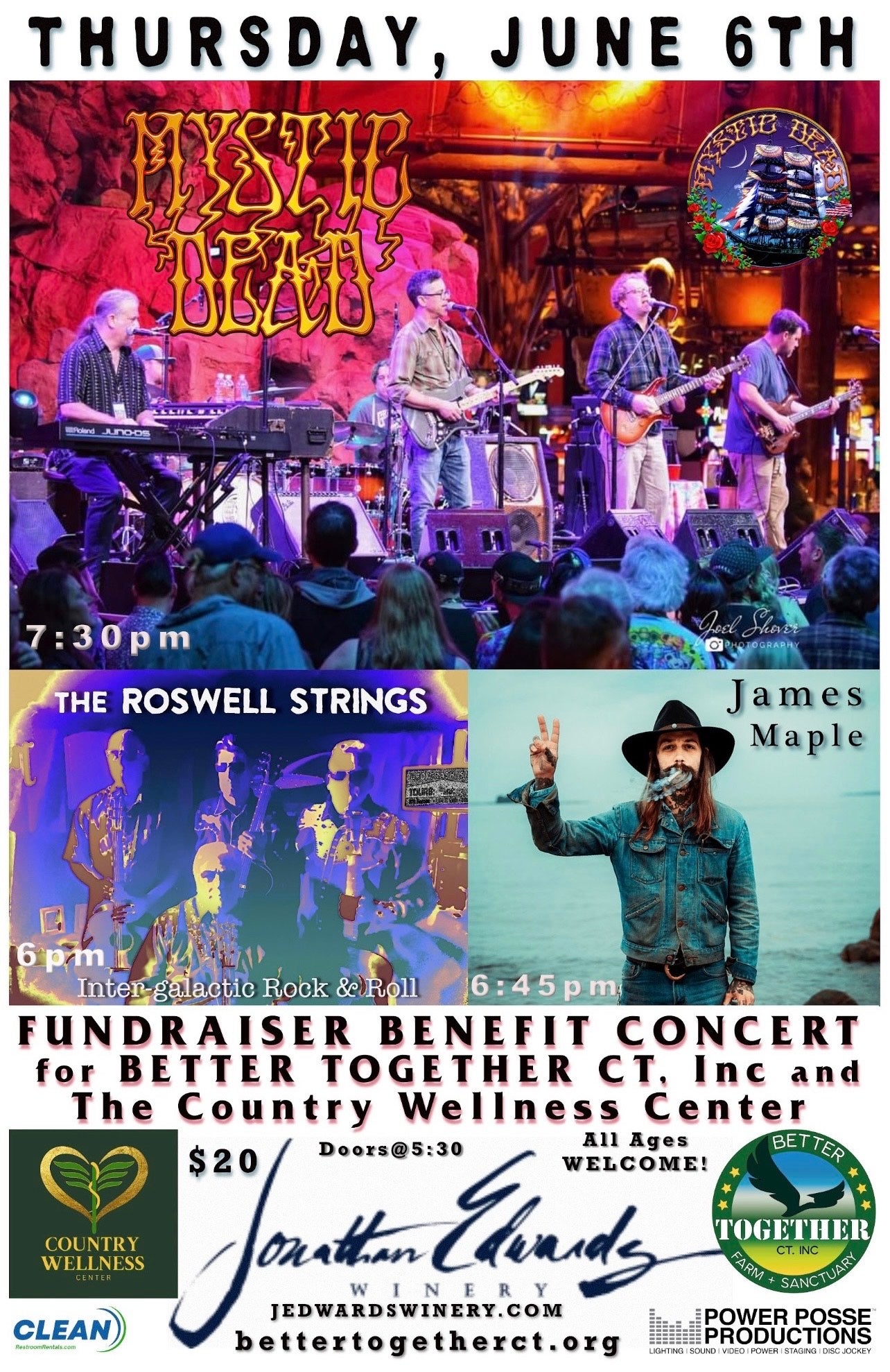 Fundraiser Benefit Concert for Better Together | Better Together CT